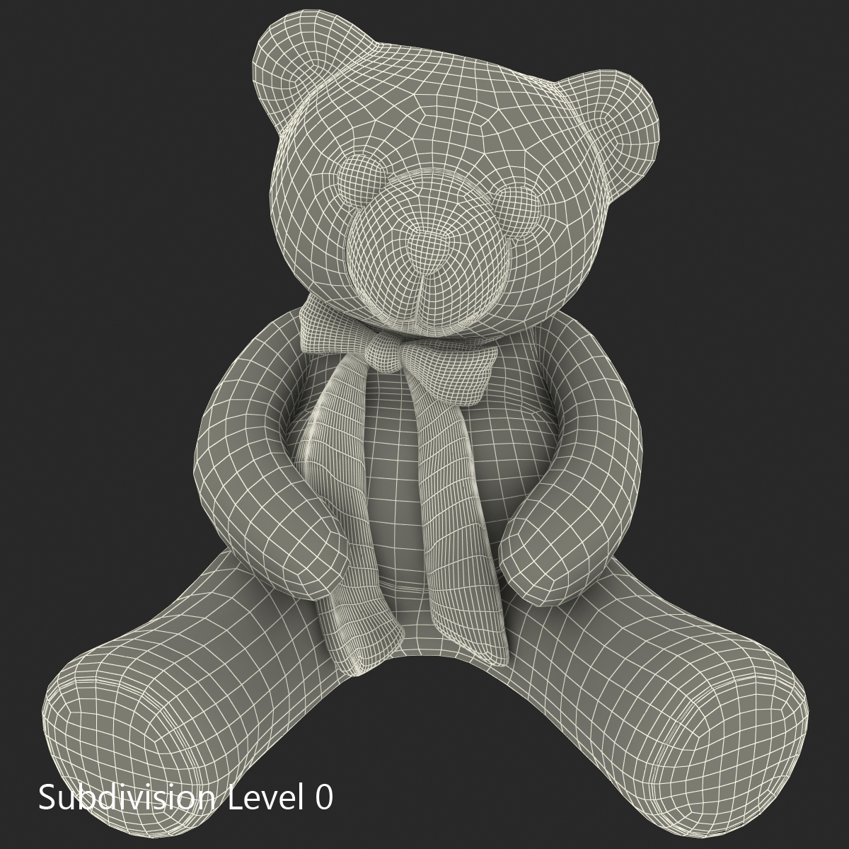3d model teddy bear