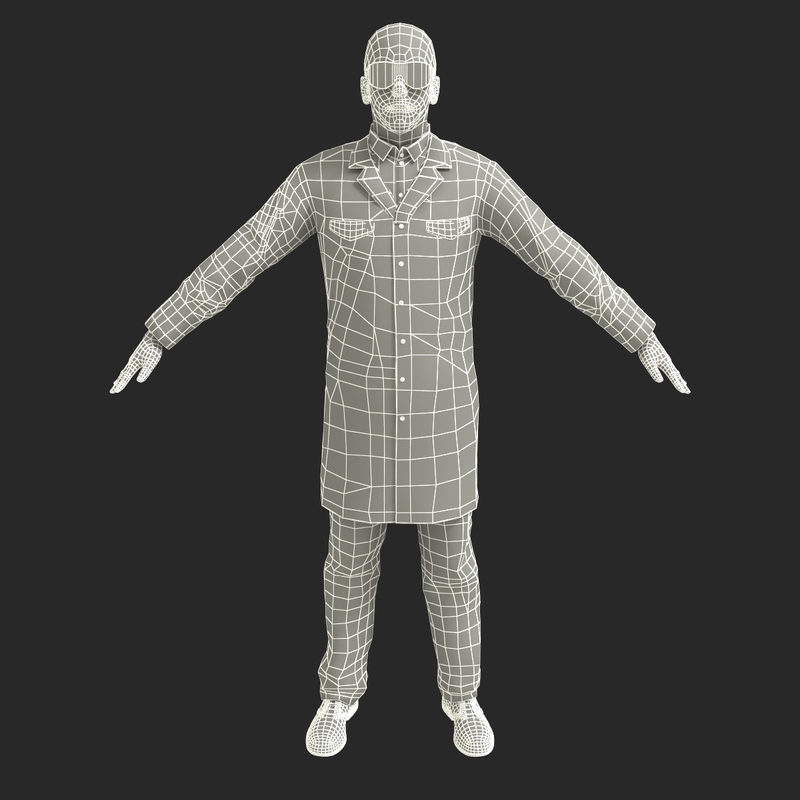 3dsmax scientist rigged