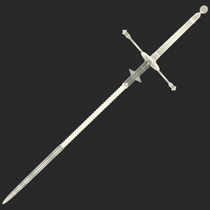 Espada Zweihander Modelo 3D - TurboSquid 813619