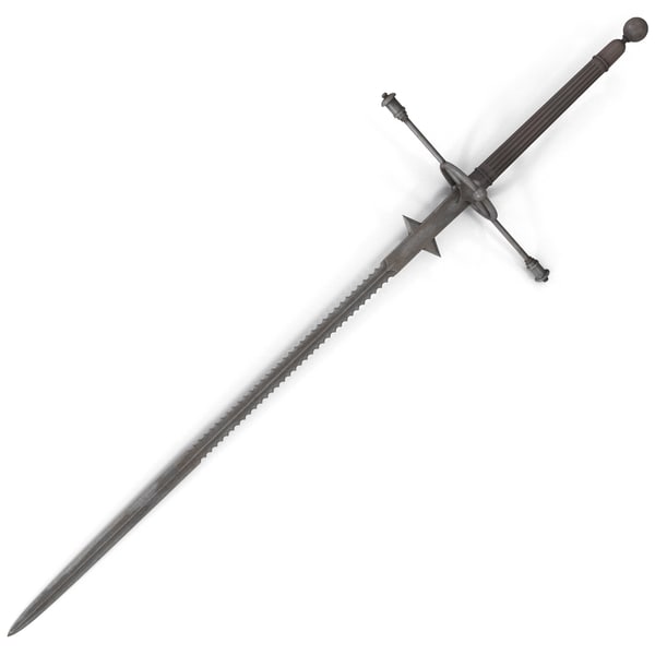 Espada Zweihander Modelo 3D - TurboSquid 813619