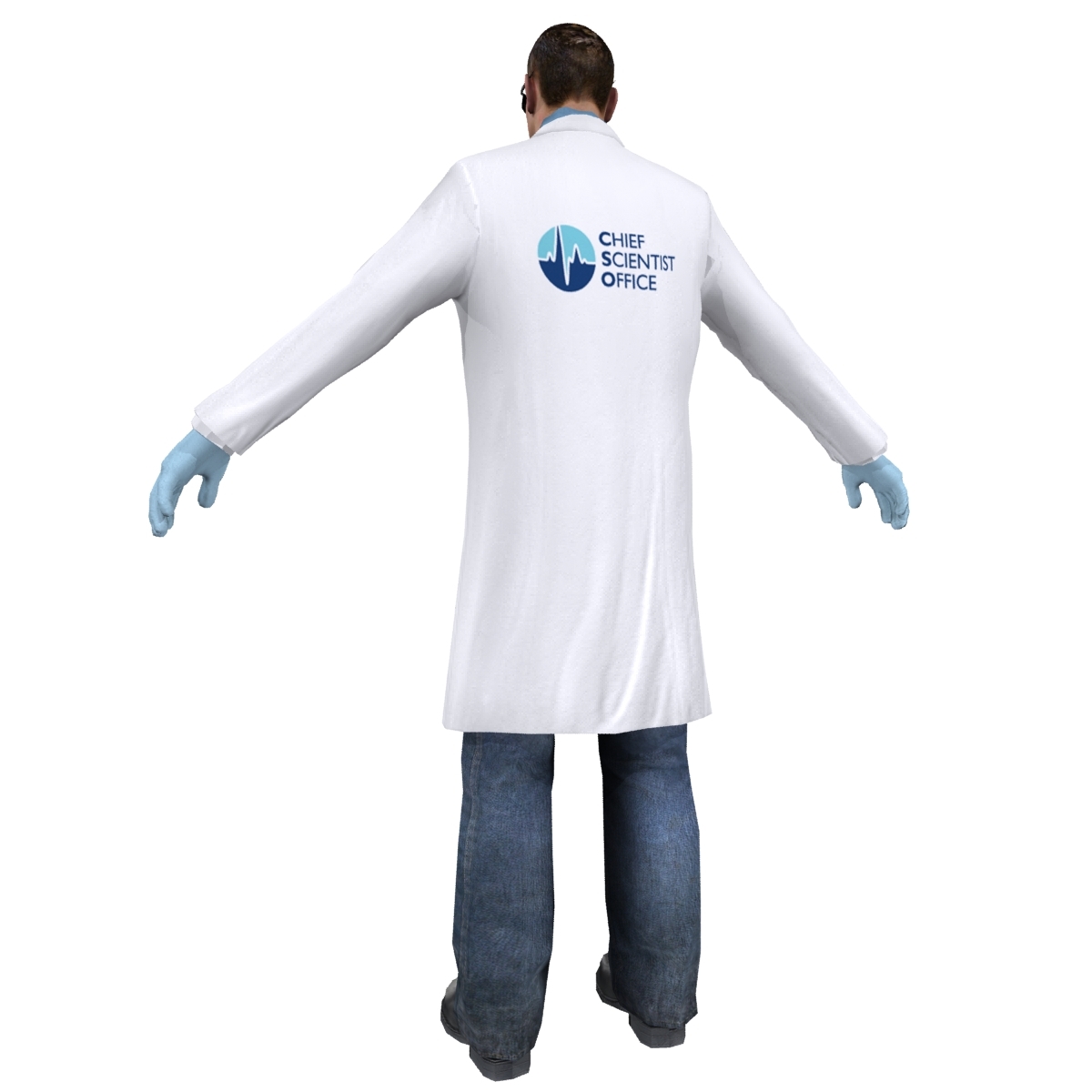 human man male 3d model