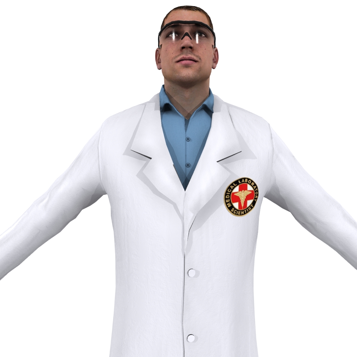 human man male 3d model