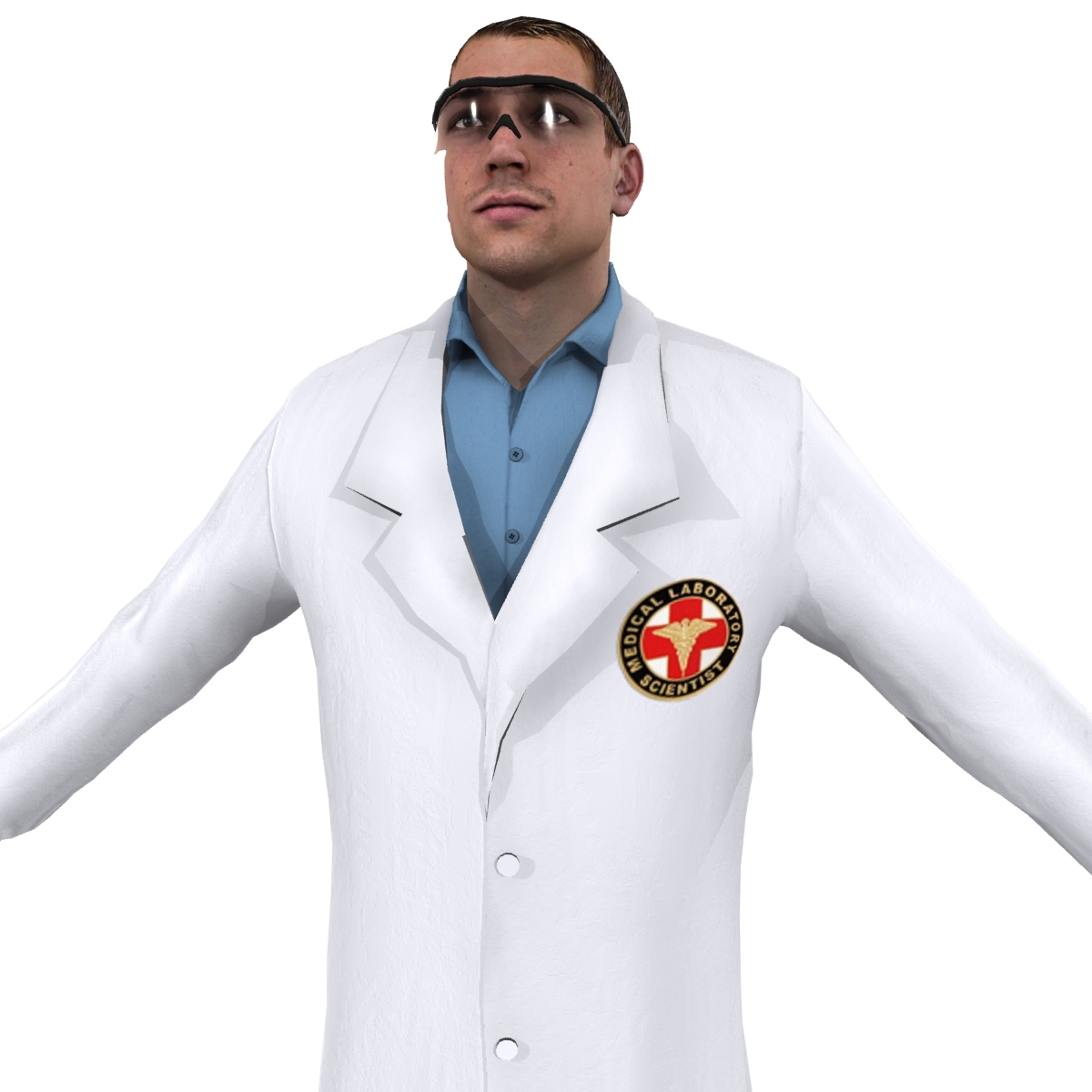 human man male 3d model