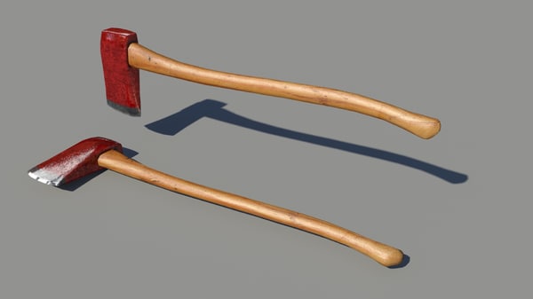 maya axes weapon