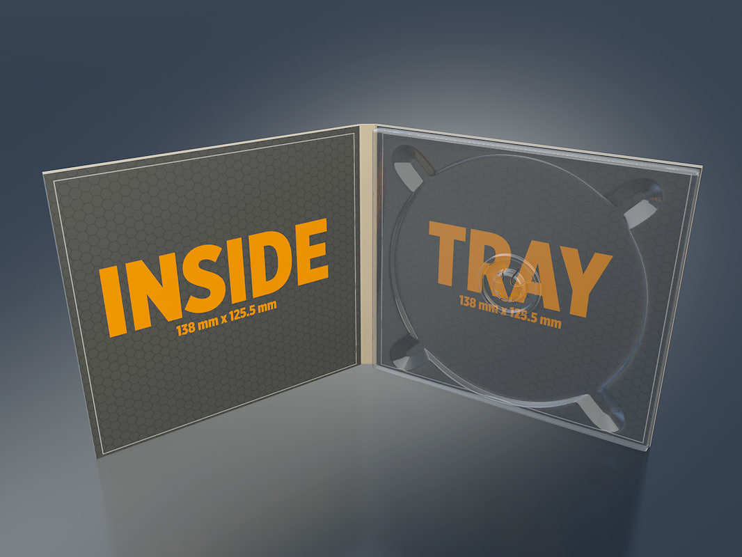 digipack package 3d model