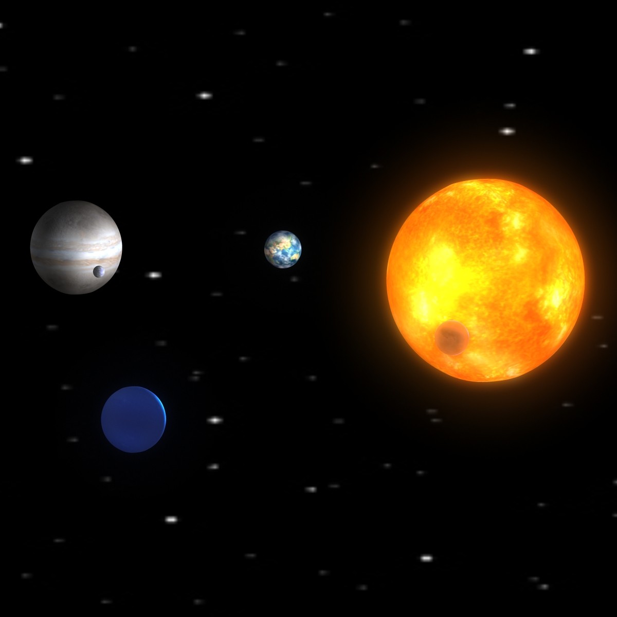 Sistema Solar 3D Modelos para Descargar | TurboSquid