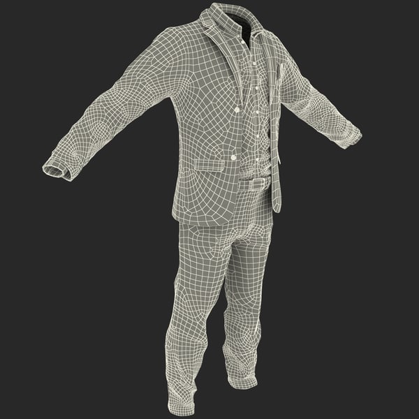 work casual clothes 2 3d 3ds