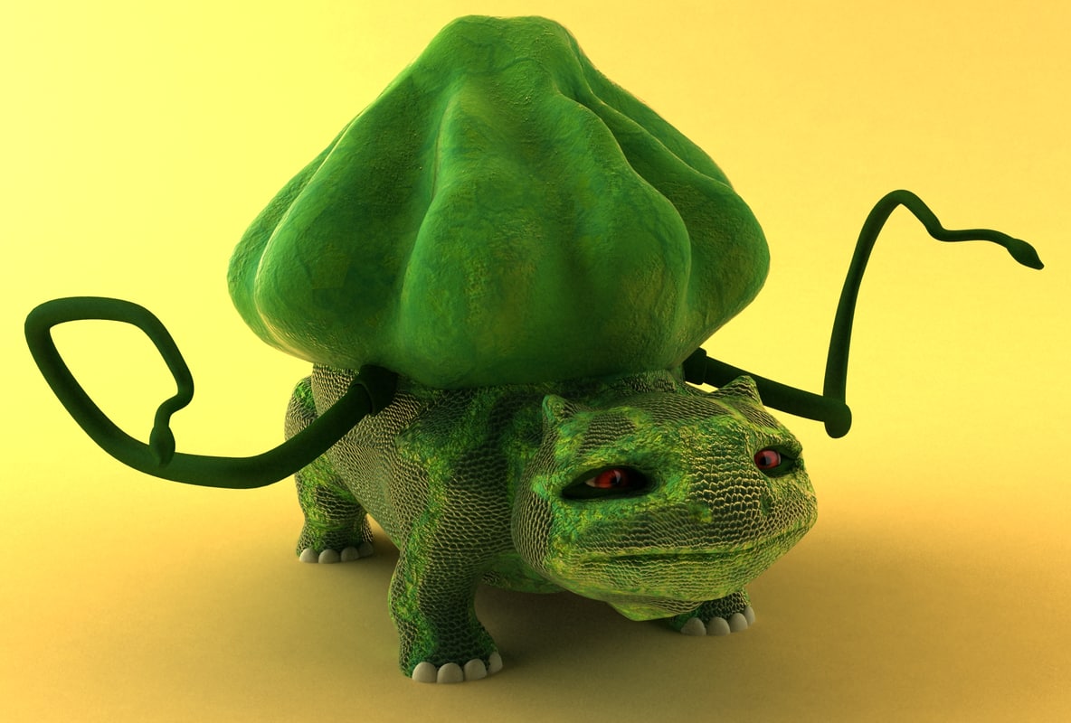 pocket monster 3d model