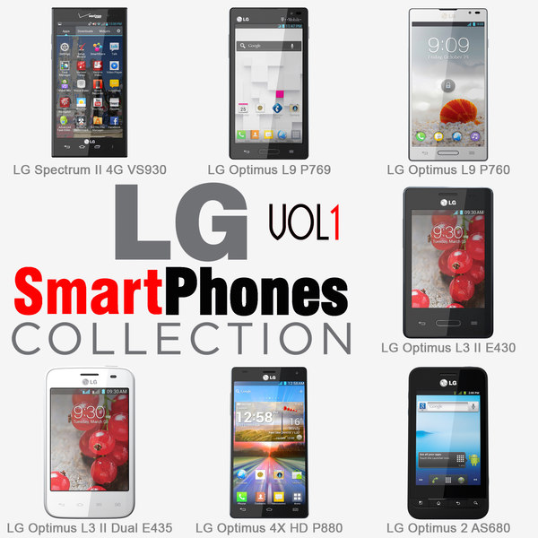 lg smartphones v1 phones obj