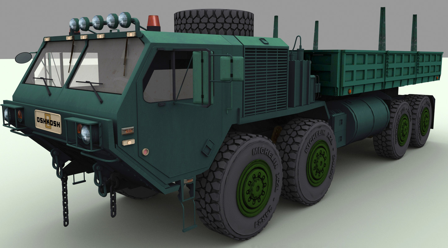 3d hemtt a4 m985 cargo truck