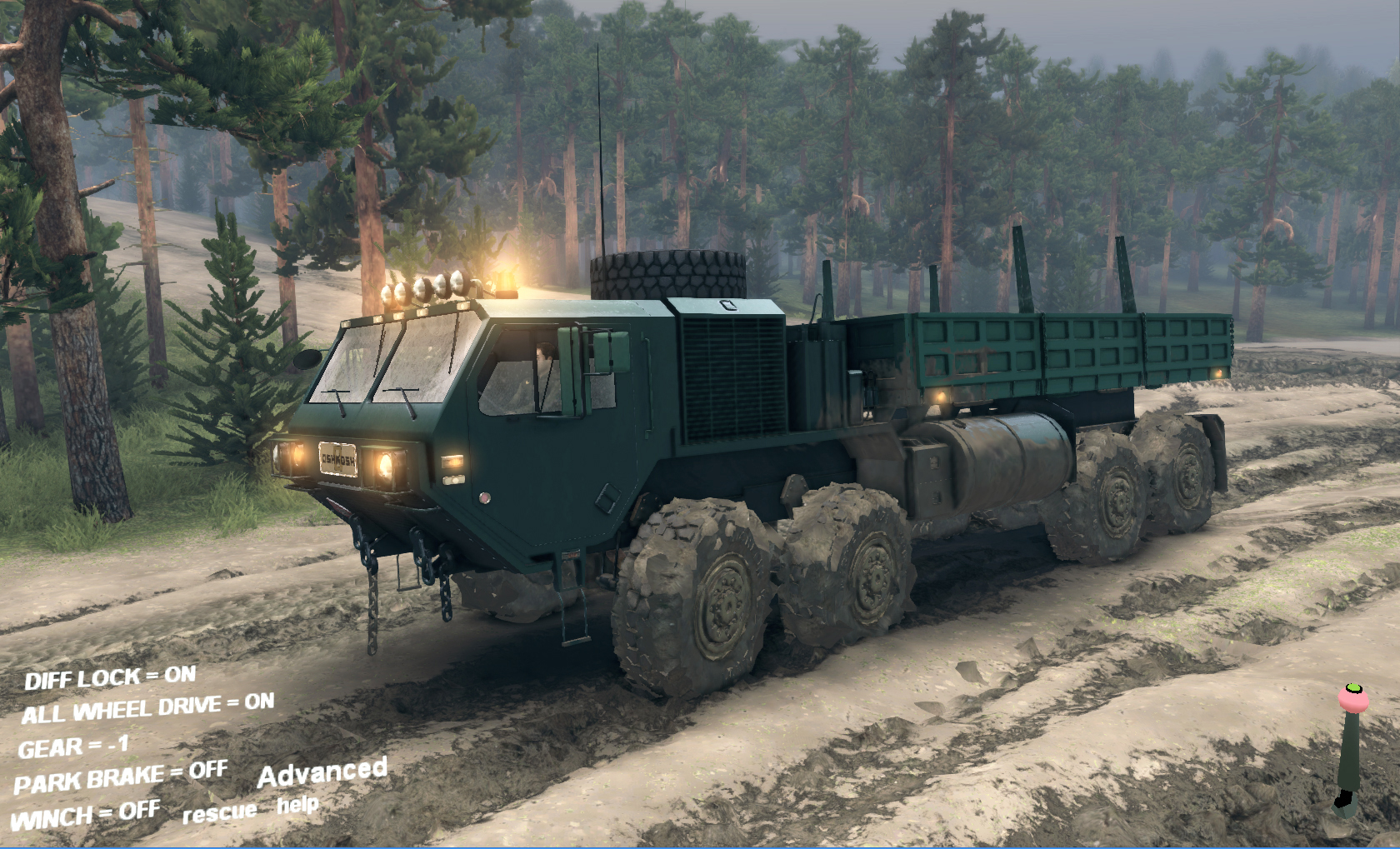 3d hemtt a4 m985 cargo truck