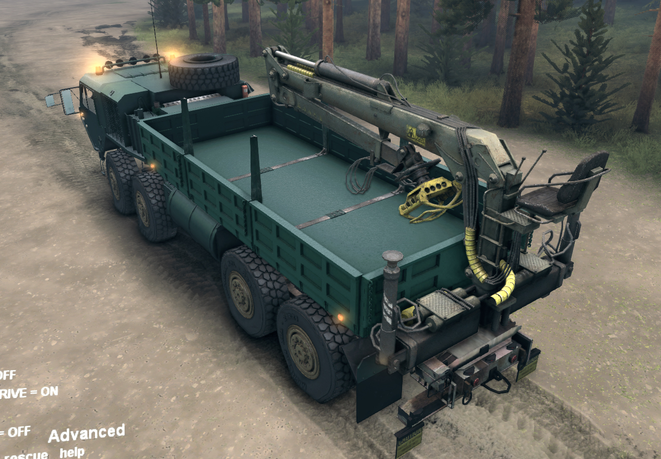3d hemtt a4 m985 cargo truck