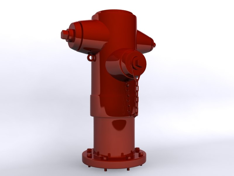 hydrant mueller 3d model