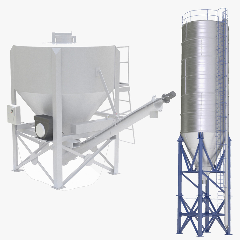 max portable cement silos