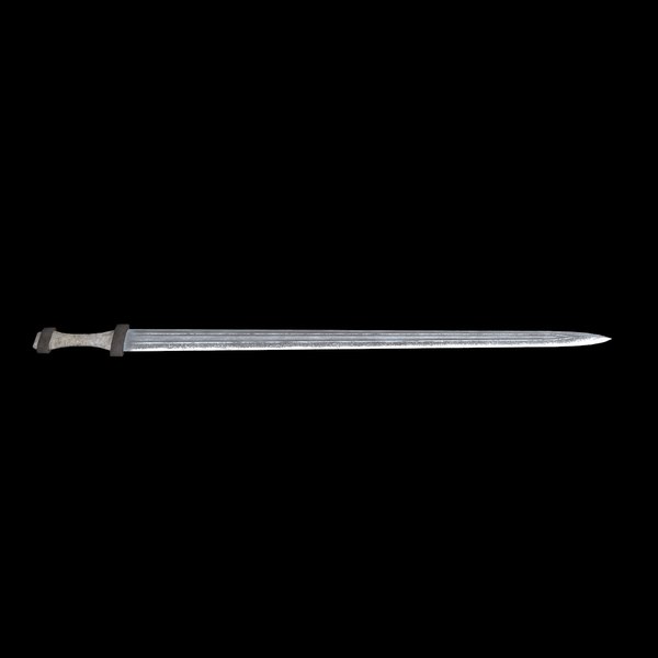 3d nydam sword model