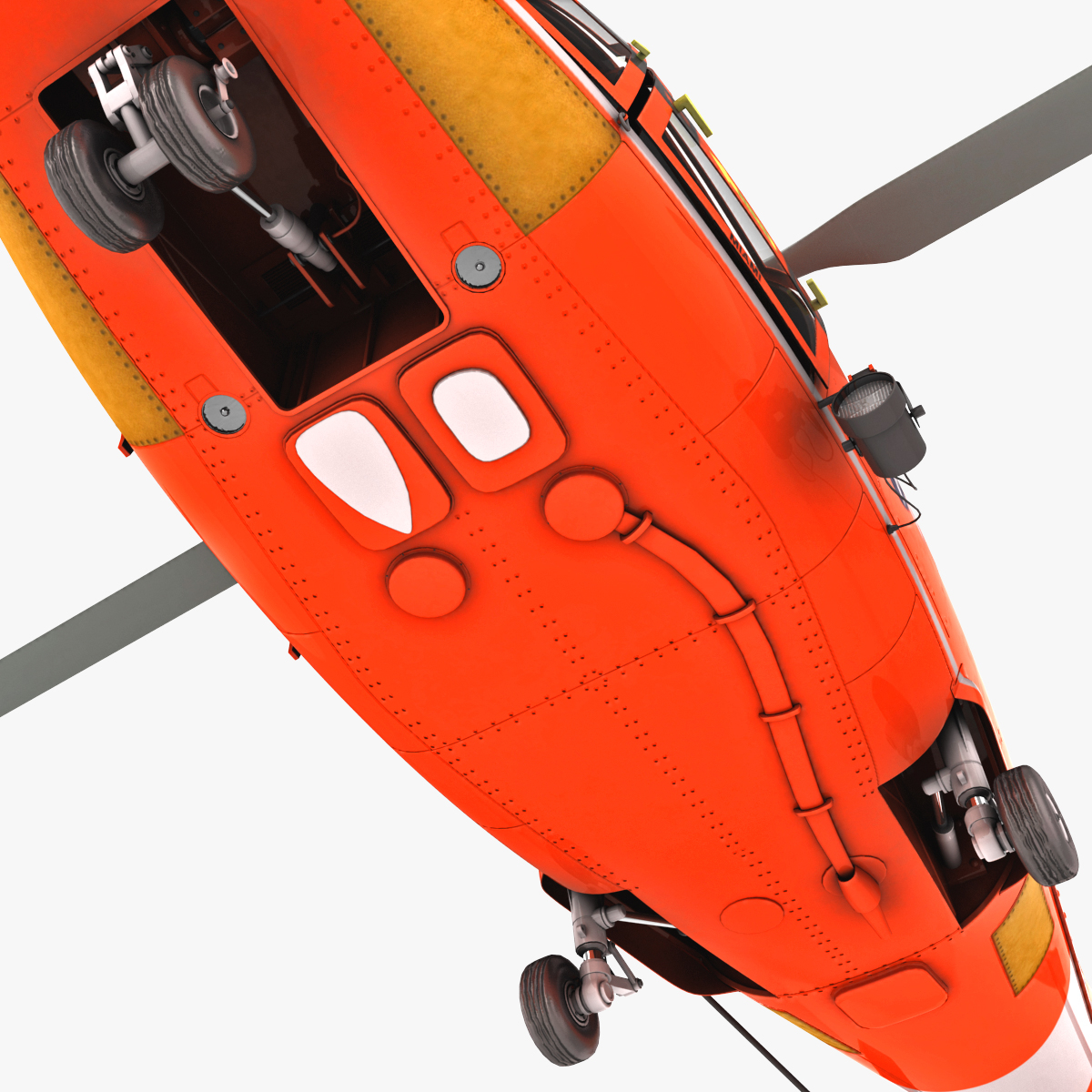 search rescue helicopter eurocopter 3d model
