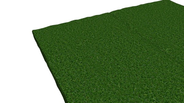 3d simple grass field
