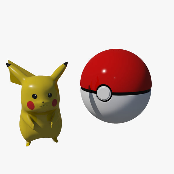 3D модель Pikachu - TurboSquid 828856