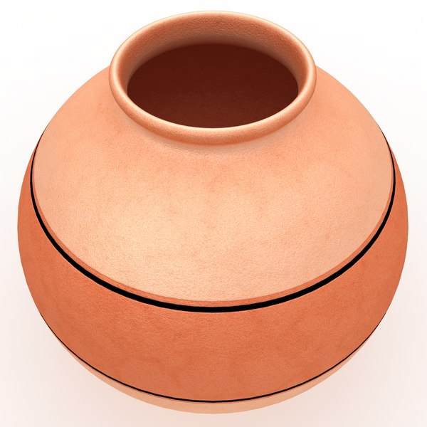 water pot 1 3d model