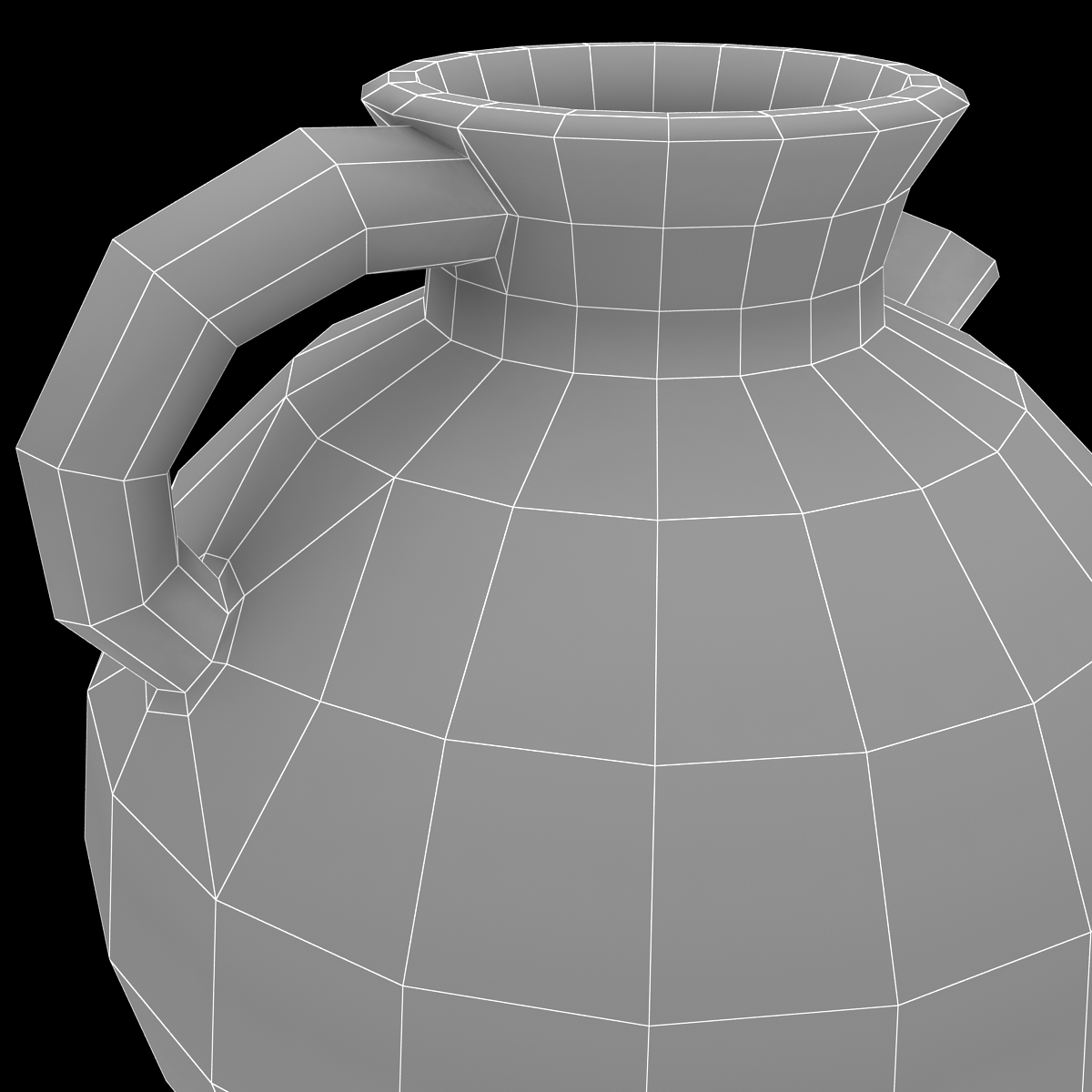 3d water pot 2 model