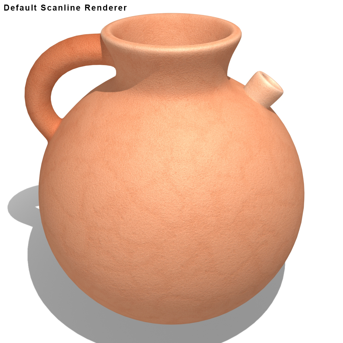 3d water pot 2 model