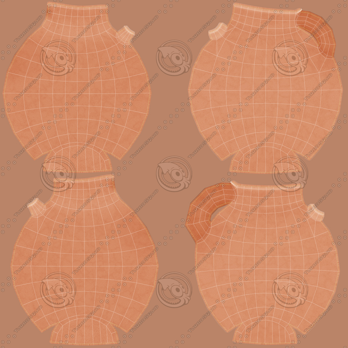 3d water pot 2 model