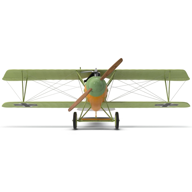 fighter aircraft albatros dv 3d 3ds
