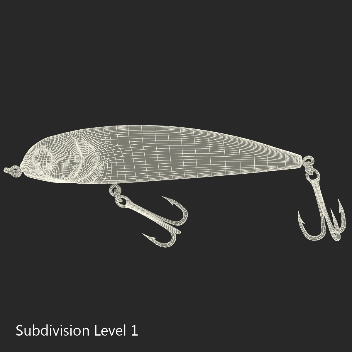 3d model saltwater fishing lure 3d model saltwater fishing lure