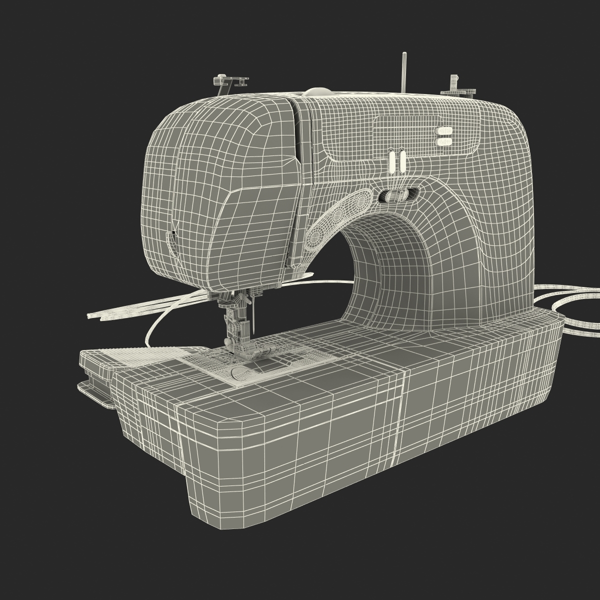 3d sewing machine brother cs-6000i model