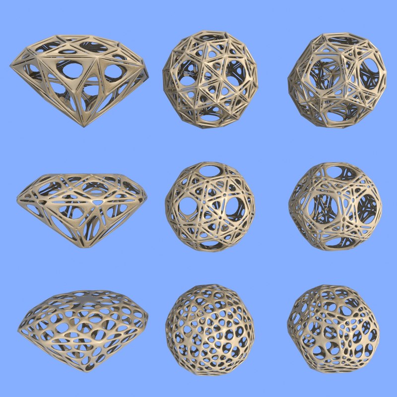 geometric shape mht-05 3d model