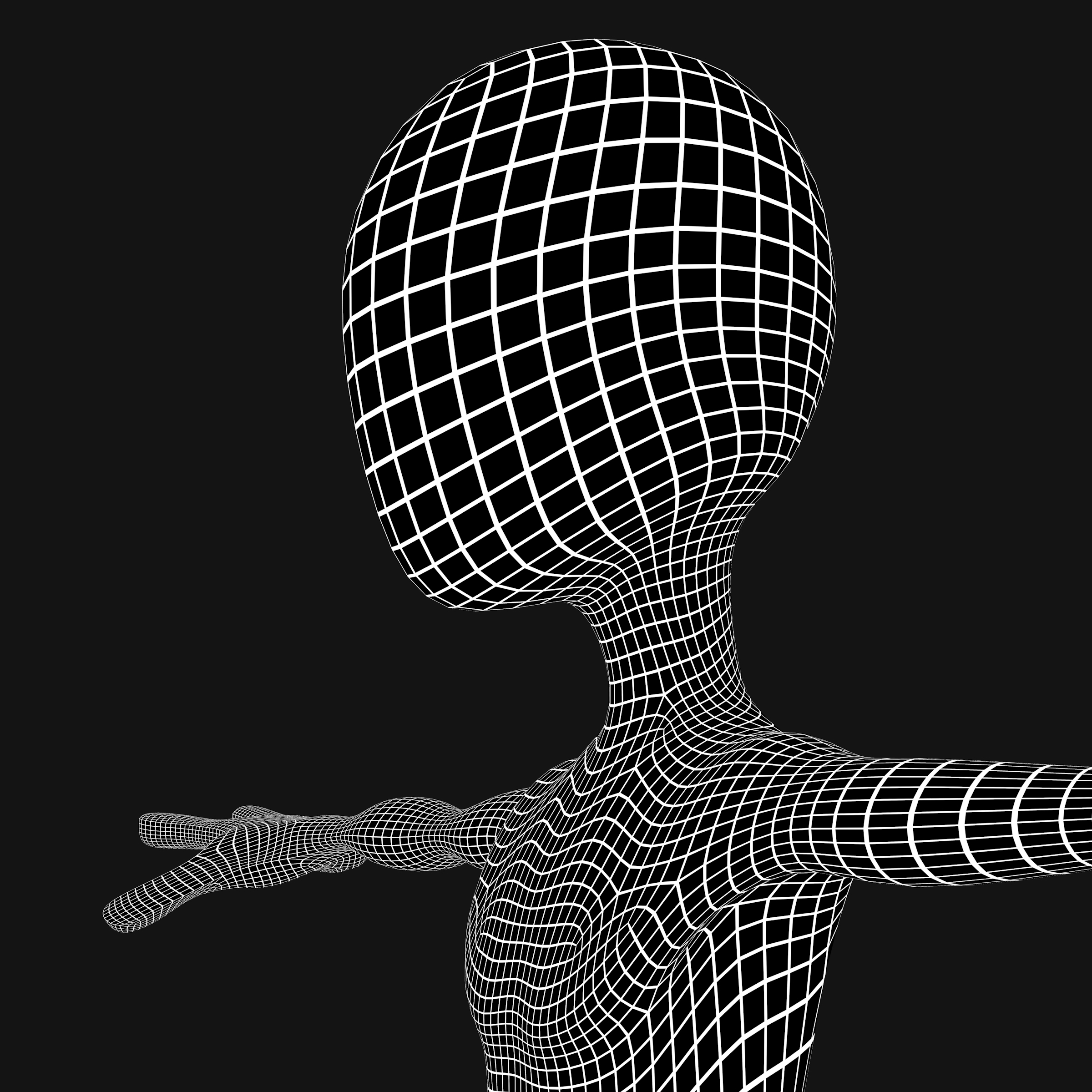 neutral character obj