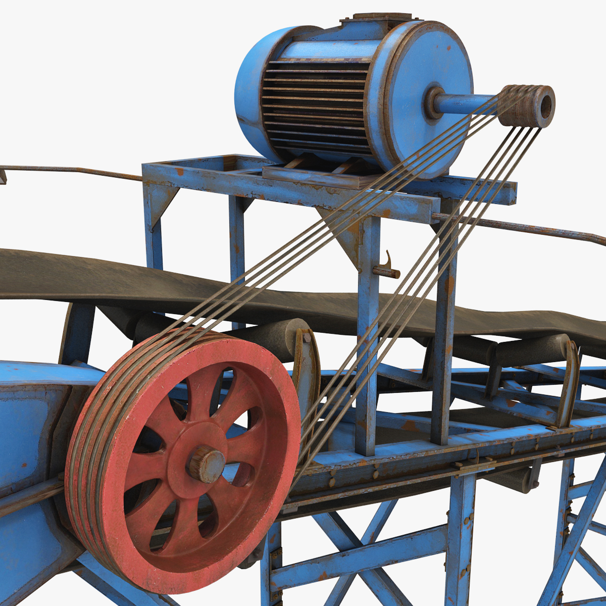 3d conveyor belt model