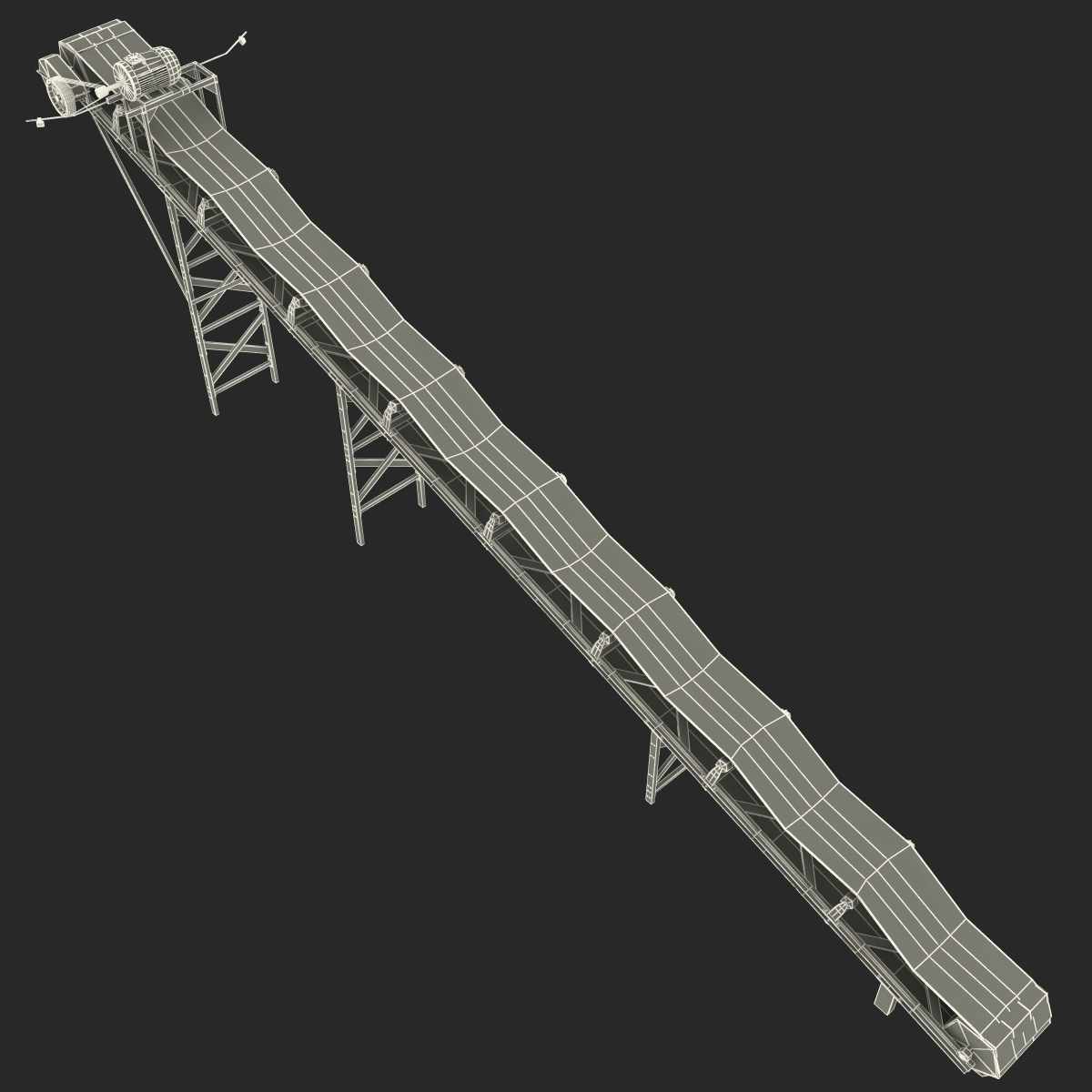 3d conveyor belt model