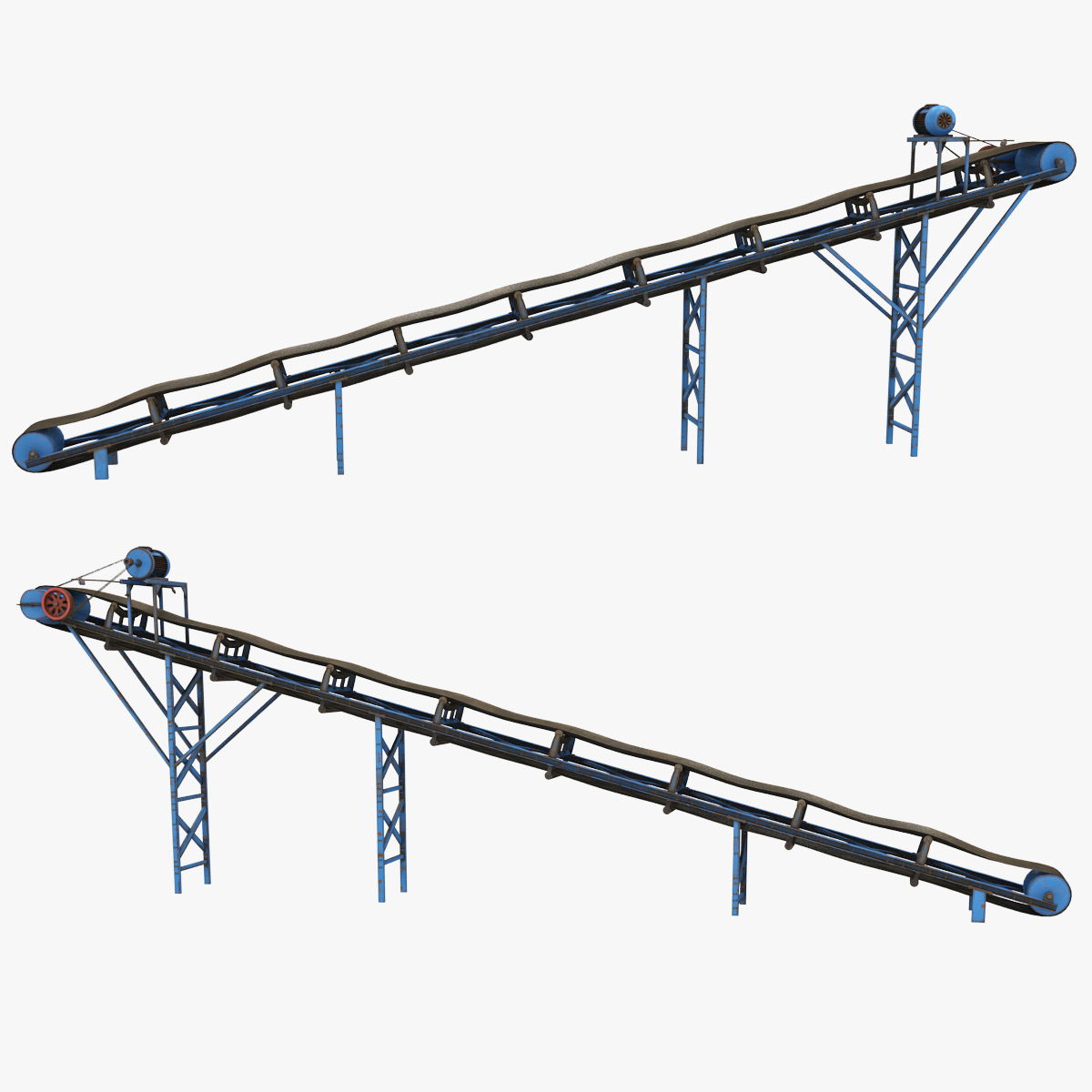 3d conveyor belt model
