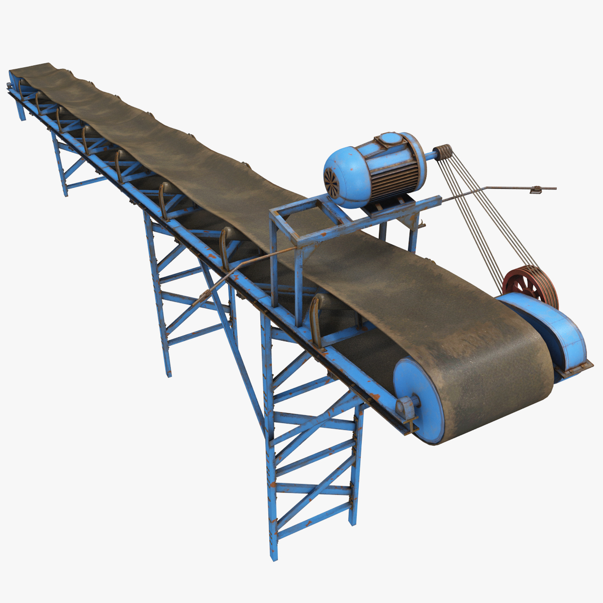 3d conveyor belt model