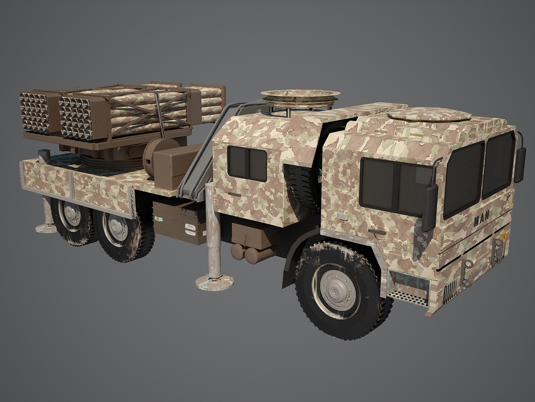 max multi-purpose multi barrel rocket launcher