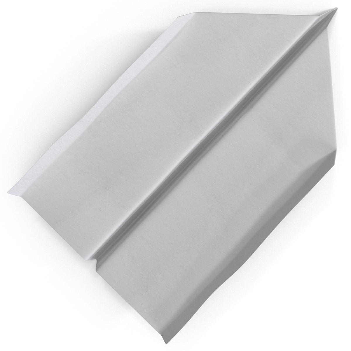 paper airplane 2 3d model