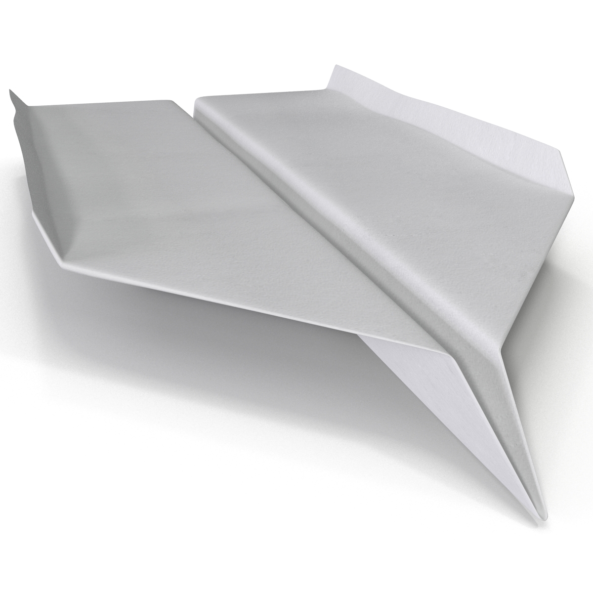 paper airplane 2 3d model