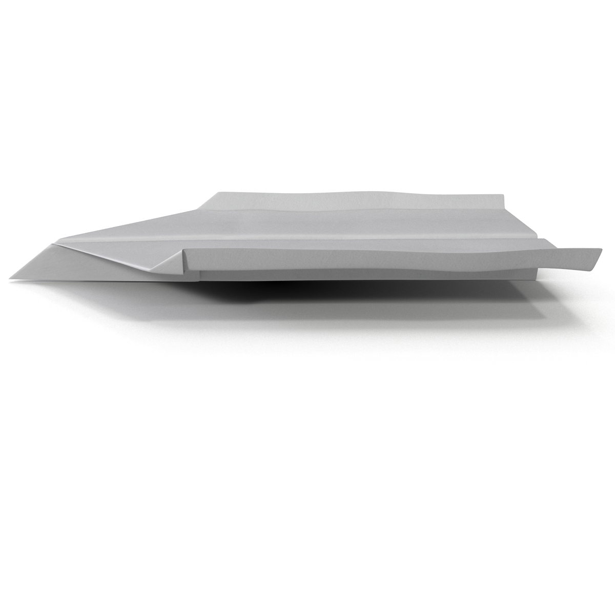paper airplane 2 3d model