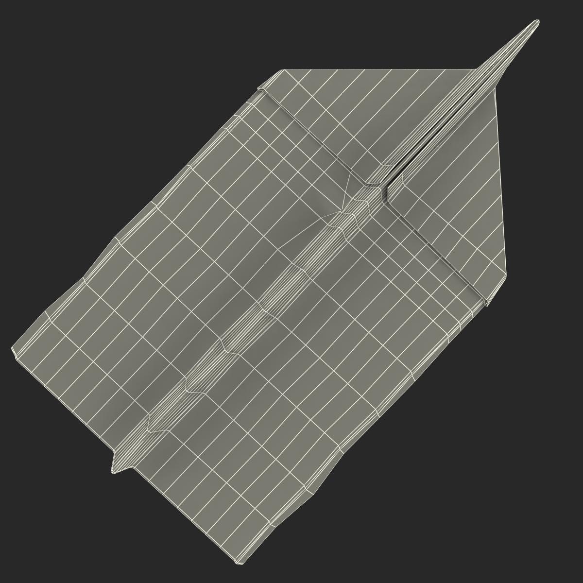 paper airplane 2 3d model