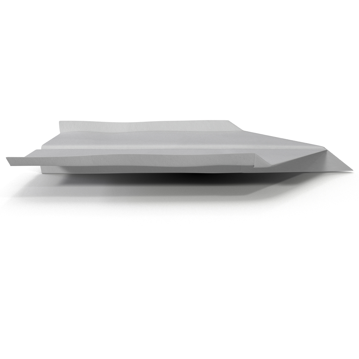 paper airplane 2 3d model
