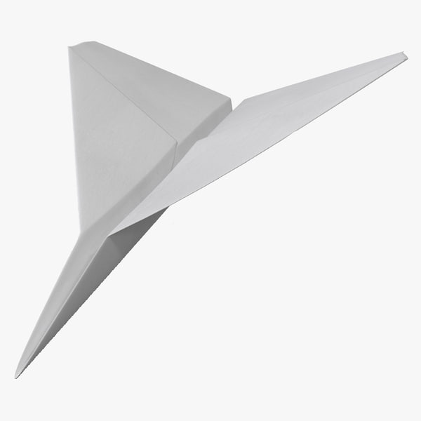 Paper Airplane 3D Models for Download | TurboSquid