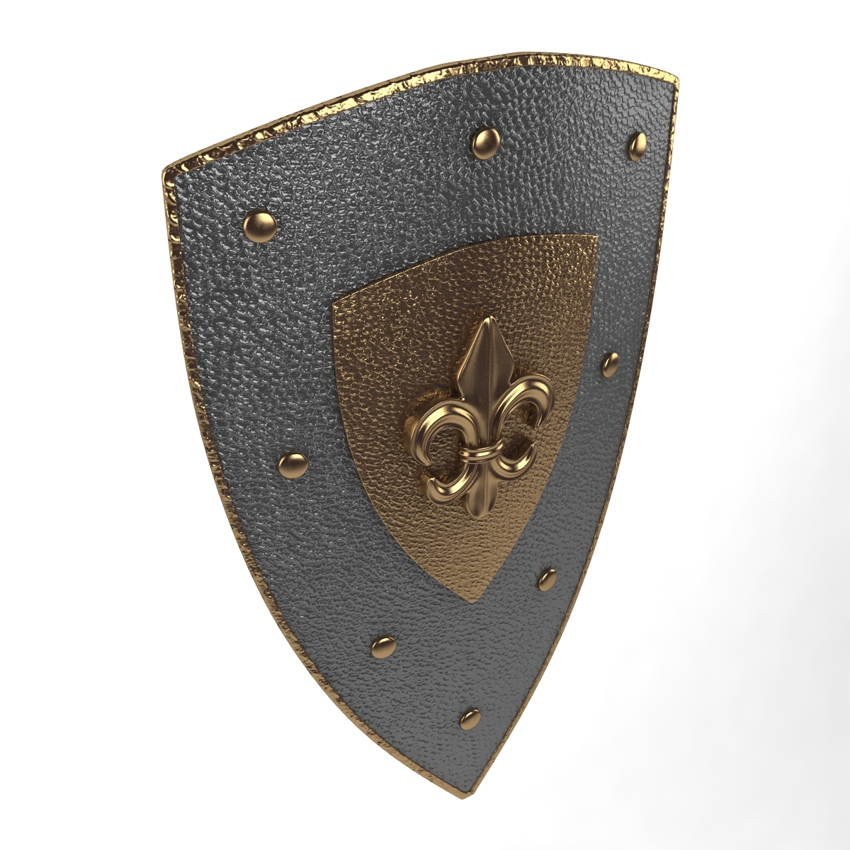 medieval shield 3d 3ds