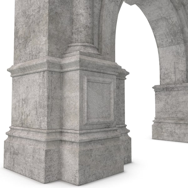 3d architectural arch design