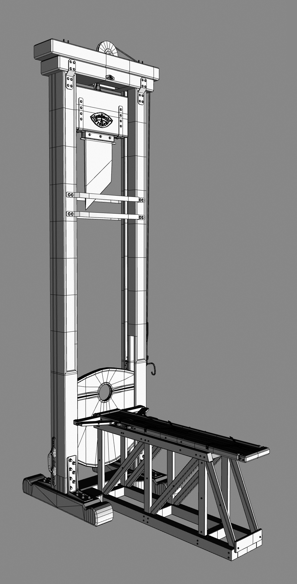 3ds max guillotine