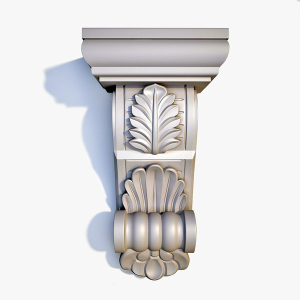 classical corbel el50 3d max