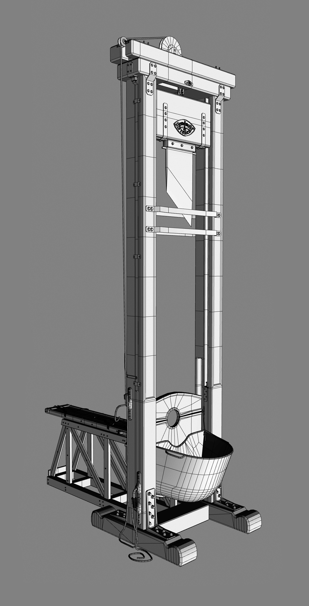 3ds max guillotine