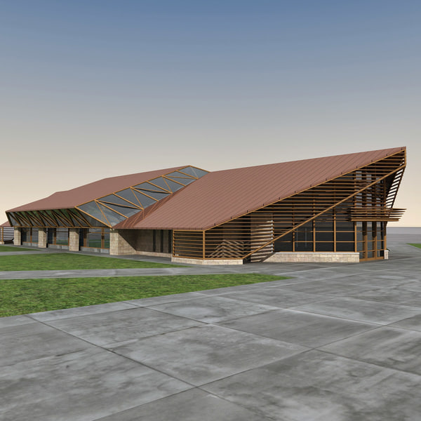 architectural structure 3ds