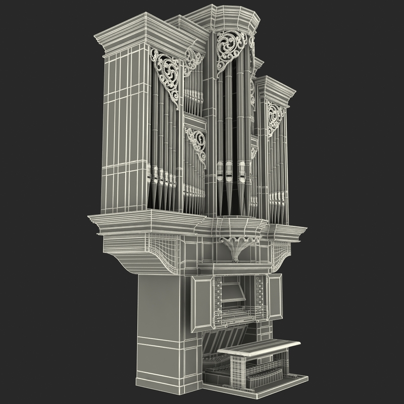 pipe organ obj