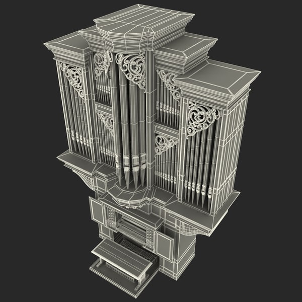 pipe organ obj